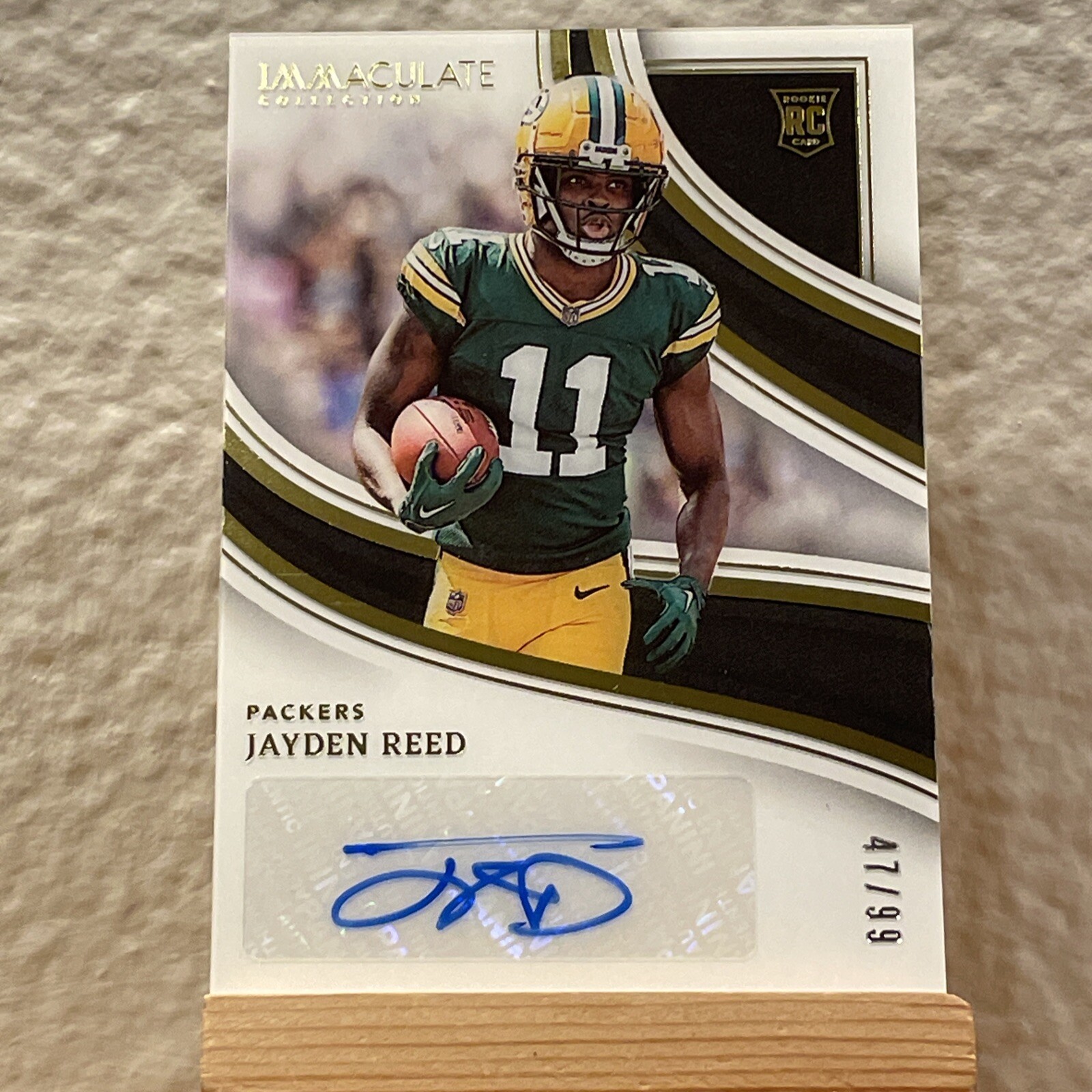 2023 Panini Immaculate Jayden Reed Rookie Auto /99 #16 Packers SP | eBay