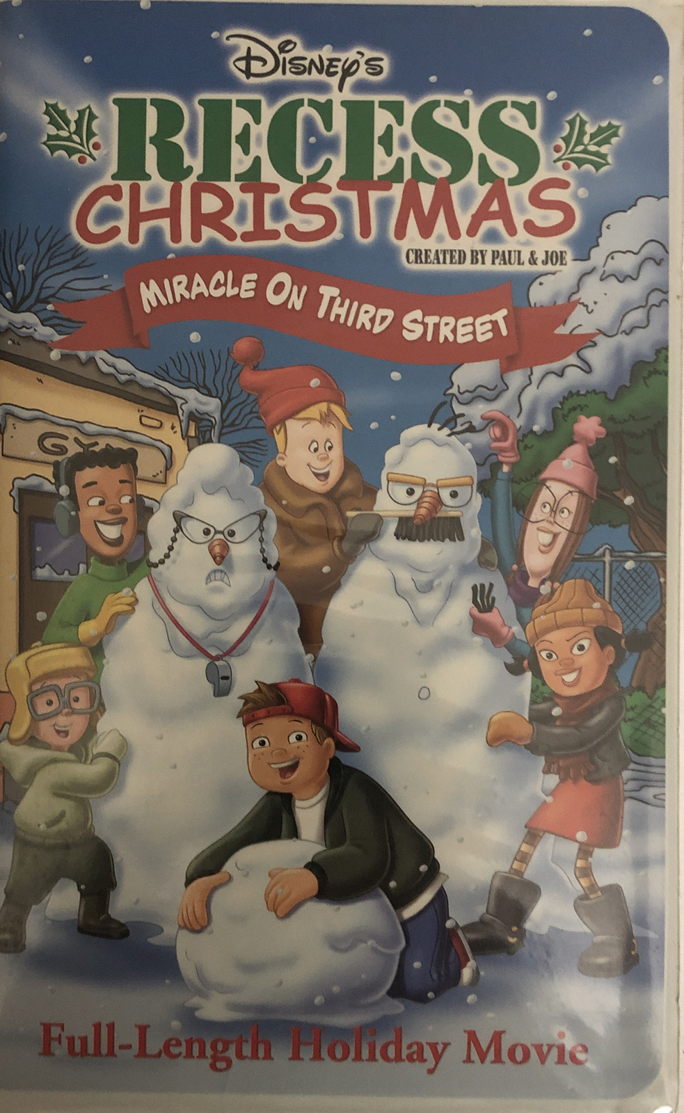 Walt Disney Clamshell VHS-Recess Christmas Miracle on Third Street-RARE ...