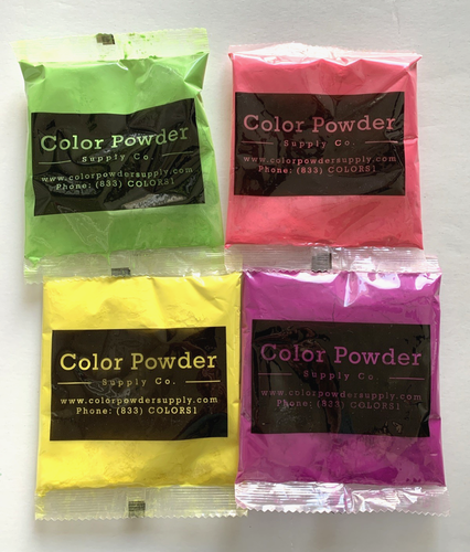 4 pack Color Powder Packs Holi Festival Party War | eBay