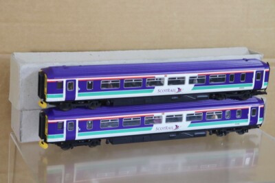 LIMA RE PAINTED BR SCOTRAIL CLASS 156 DMU 156456 LOCO 2 CAR SET nt ...
