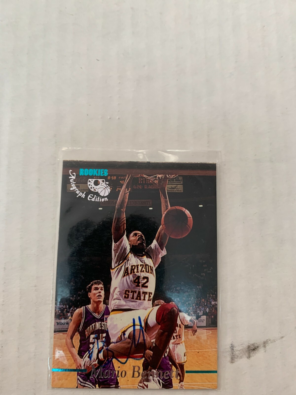 Mario Bennett 1994-95 Rookies Autograph Edition Rookie Auto Card # | eBay