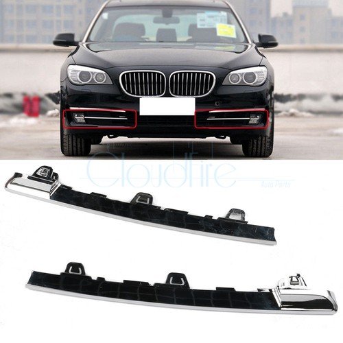 Paar Links+Rechts Stoßstange Leiste Trim Chrome Für BMW 7 Series 2013 ...