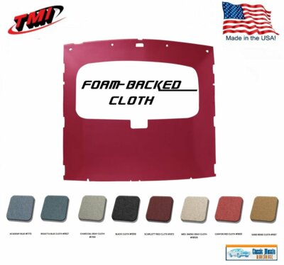 1984-1991 Fox Body Mustang Hatchback Sunroof Headliner in Your Choice ...