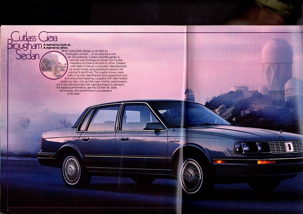 1986 Cutlass Ciera Brougham Oldsmobile Cutlass Ciera | Television