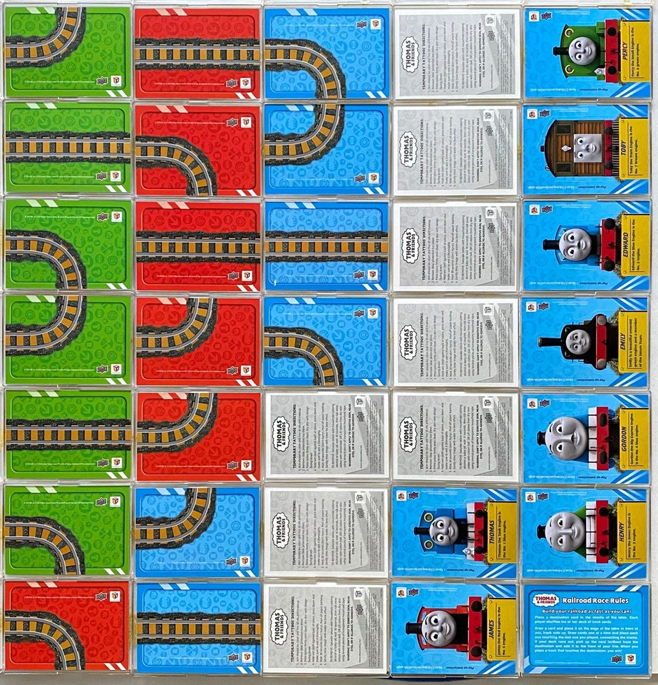 Thomas The Train & Friends Trading Card Set 35 Cards Briar Patch/Gulane ...