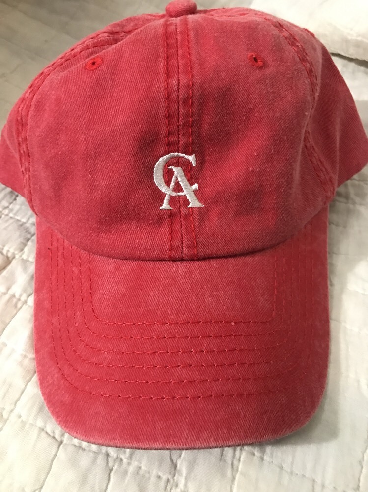 California State Abbreviation CA Baseball Cap Hat - Gem