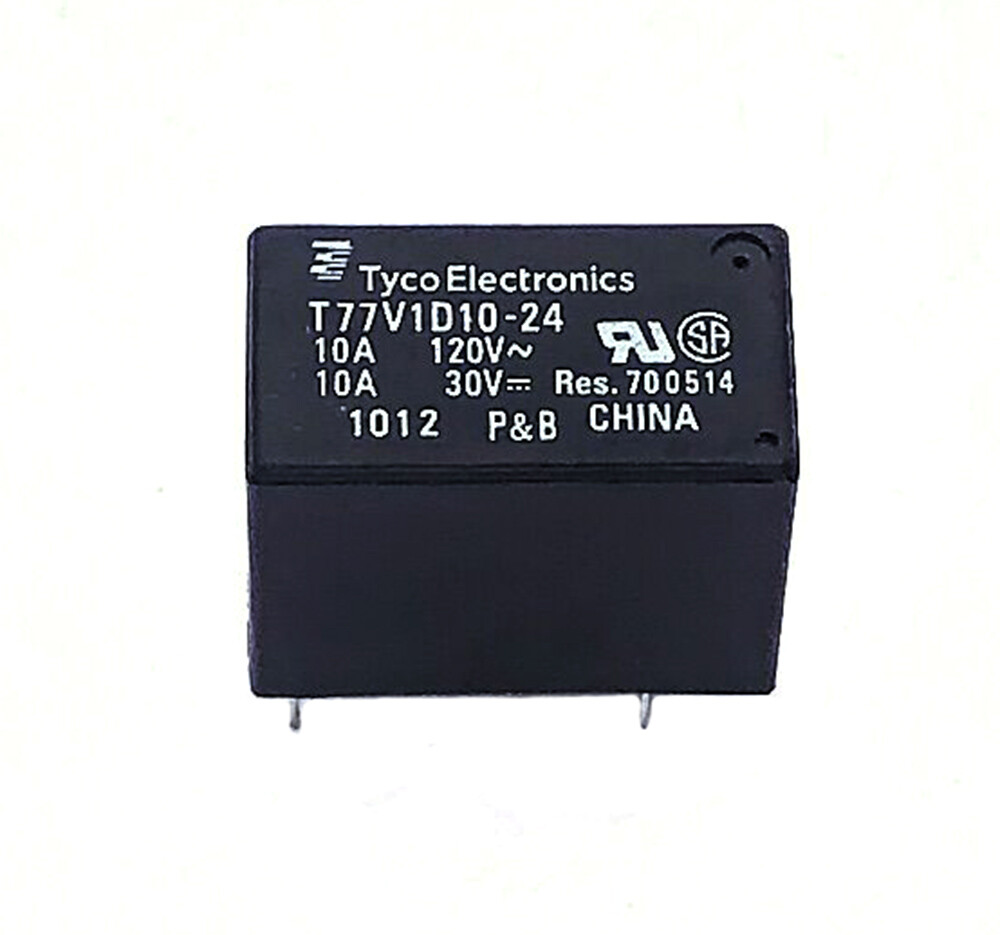 1pc TYCO T77V1D10-24 Power Relay 24VDC 4Pin 10A 120V | eBay
