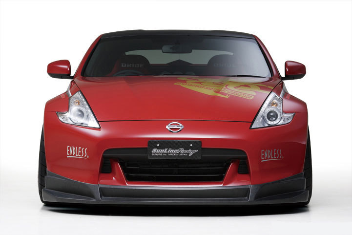 SUNLINE RACING CARBON FIBER ROOF TOP PANEL COVER FOR NISSAN 370Z (MADE ...