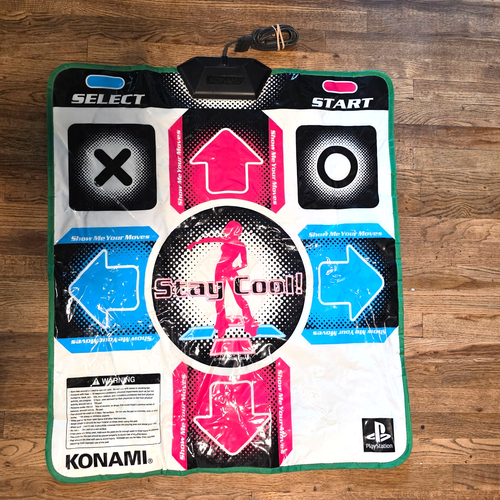 Konami Sony PlayStation 1/2 Dance Dance Revolution Game Pad Dance Mat ...
