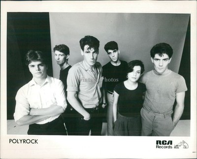 Polyrock Rca Records Singers Handsome Men Woman Band 8X10 Historic ...