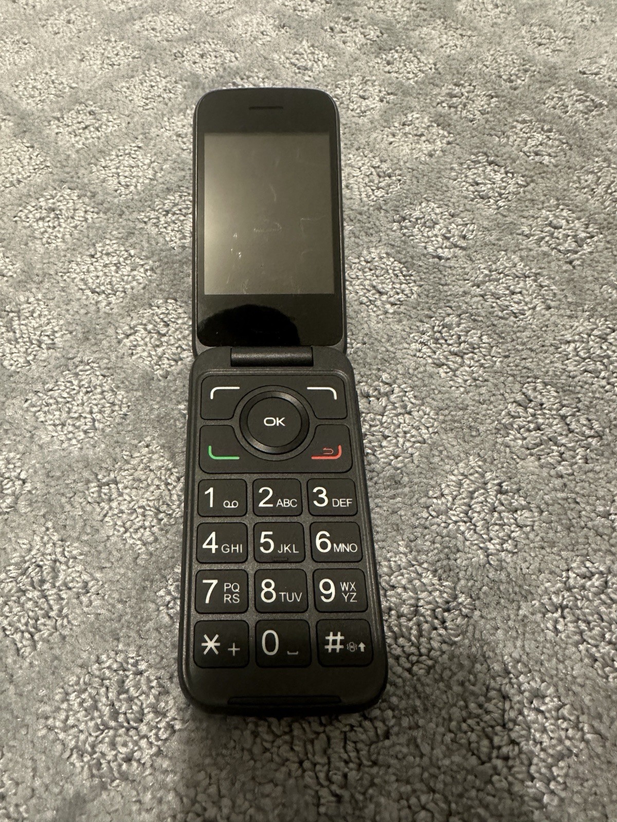 Alcatel Smartflip 4052R Phone Flip AT&T 4G Clamshell Seniors BIG ...