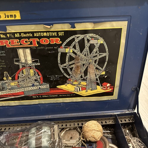 1936 A.c Gilbert Erector Set Blue Box Rare READ | eBay