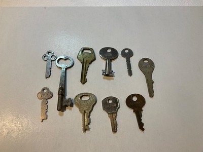 Lot of 10 Assorted Vintage Corbin Keys. Flat, Cut, Skeleton, Etc, Lot 3 ...