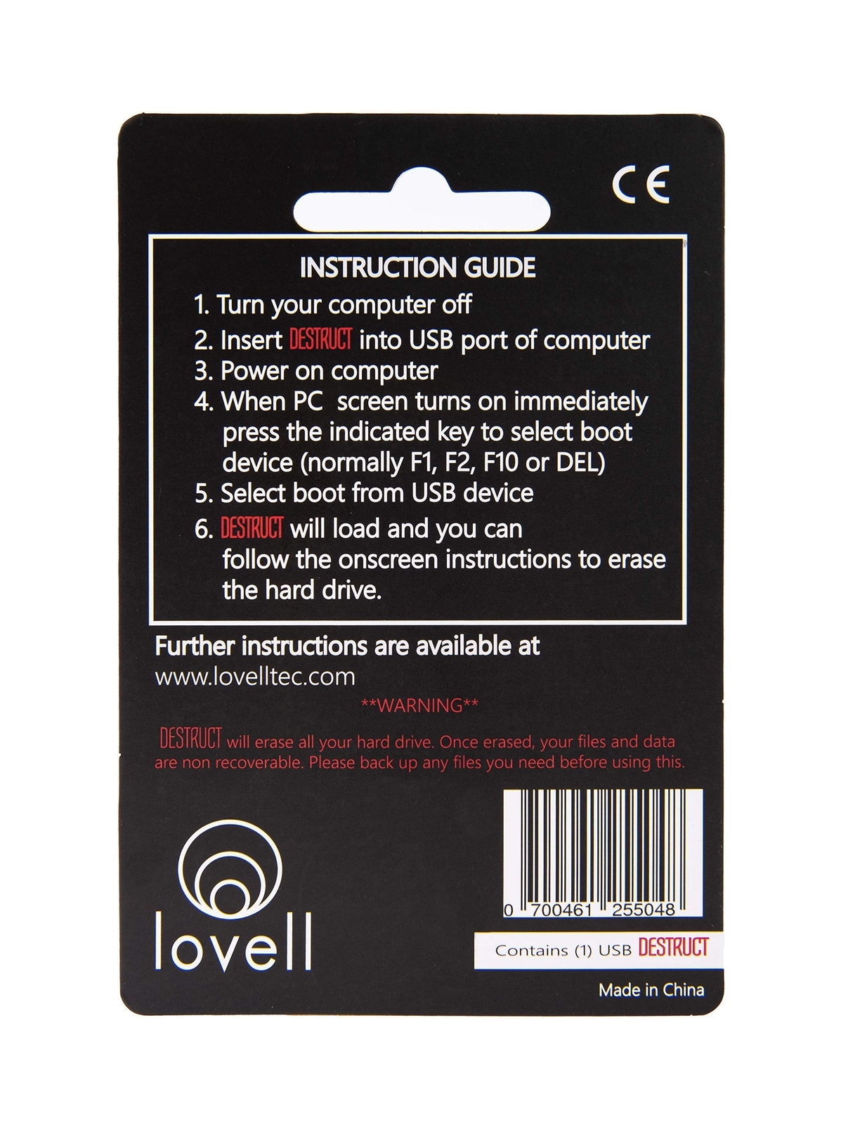 Destruct Hard Drive Data Eraser by Lovell | Permanently Erase Computer ...