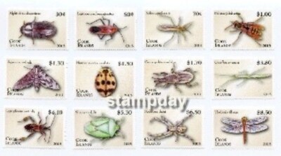 COOK ISLANDS 2013 ENTOMOLOGY BUGS INSECTS BUTTERFLIES 16276-4 | eBay