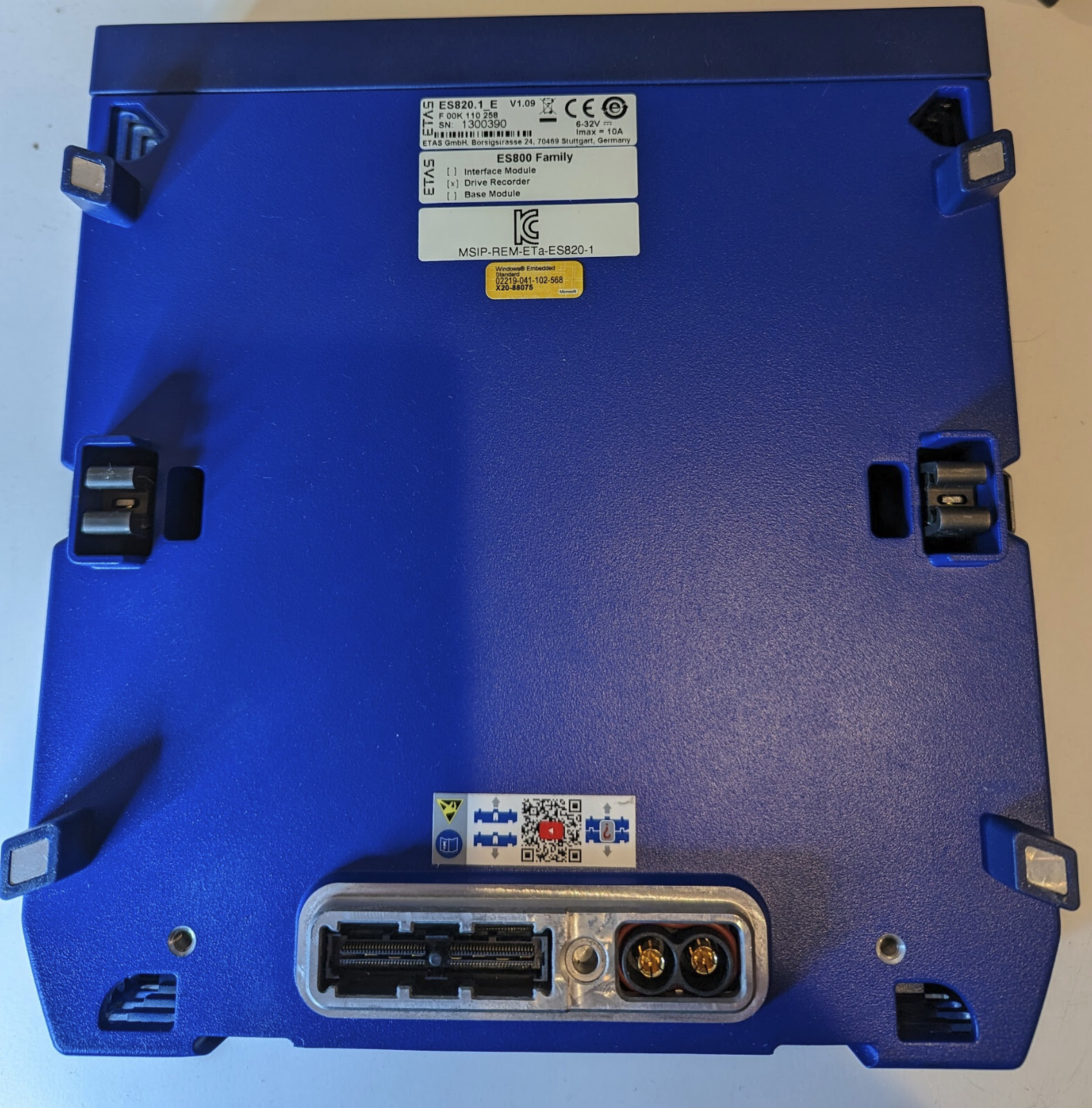 ETAS ES820.1 – Drive Recorder Module | eBay