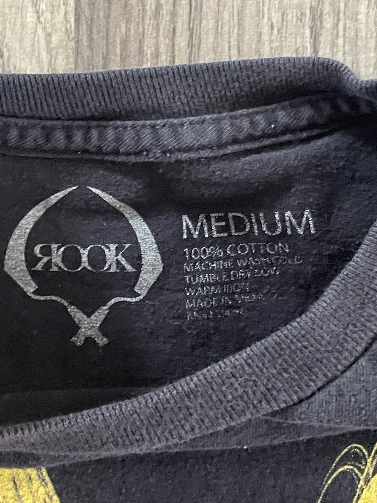 Rook Graffiti T-Shirt Black Medium | eBay