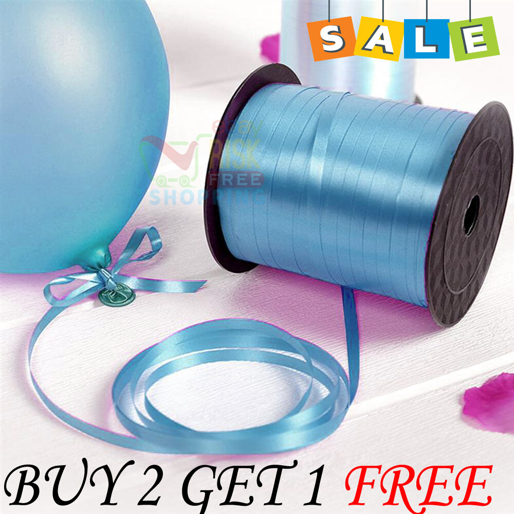 50 METERS BALLOON CURLING RIBBON FOR PARTY GIFT WRAPPING BALLOONS ...