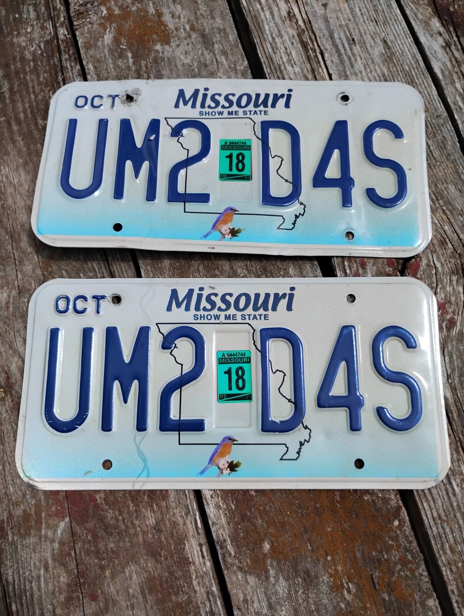 Missouri Vanity Plates
