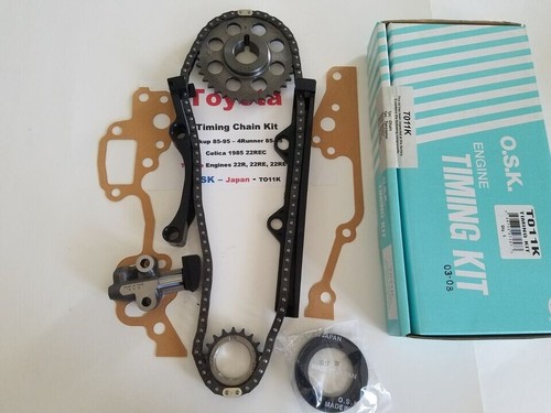 Toyota 2.4 22R - 22RE 1985-1995 OSK Made in Japan Timing Chain Kit with ...
