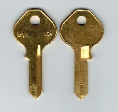 Master 5 pin M10 Key Blanks Brass X2 | eBay
