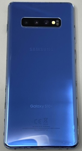 Samsung Galaxy S10 Plus SM-G975U 128GB AT&T ONLY Blue Smartphone ...