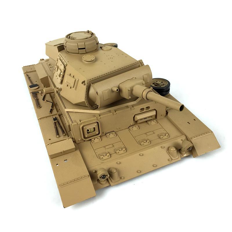 Henglong German Panzer III H 1/16 RC Tank 3849 Plastic Turret Upper ...