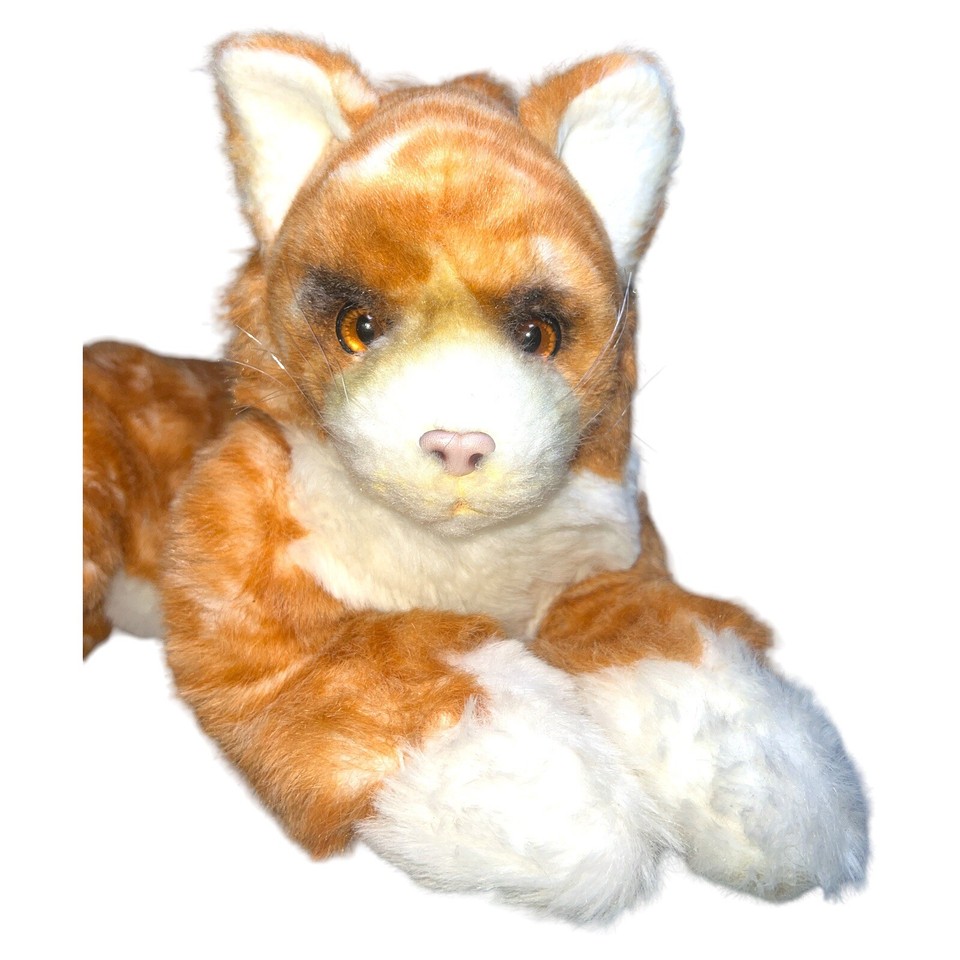 Russ Yomiko Orange Tabby Ginger Cat Plush Stuffed Animal Kitten 20 ...