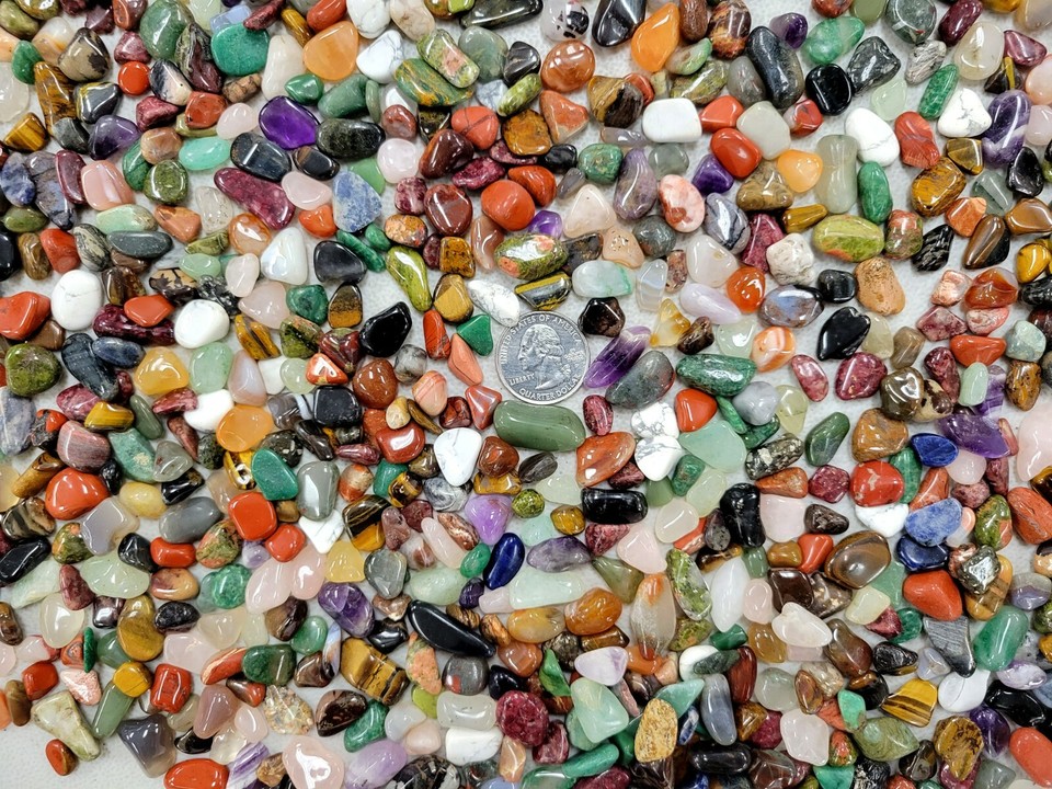 Small Tumbled Crystals Mix Premium Quality Natural Stones Gemstones ...
