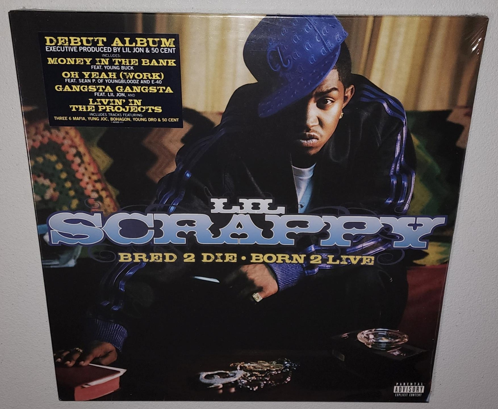 LIL SCRAPPY BRED 2 DIE - BORN 2 LIVE (2006) BRAND NEW SEALED VINYL LP ...