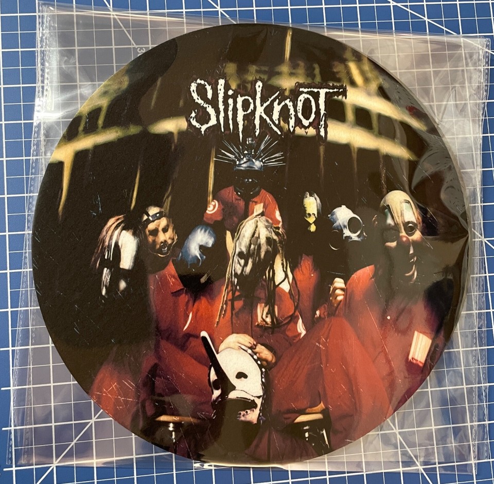 Slipknot Turntable Slipmat for Vinyl Records, NU Metal lp slipmats DJ ...