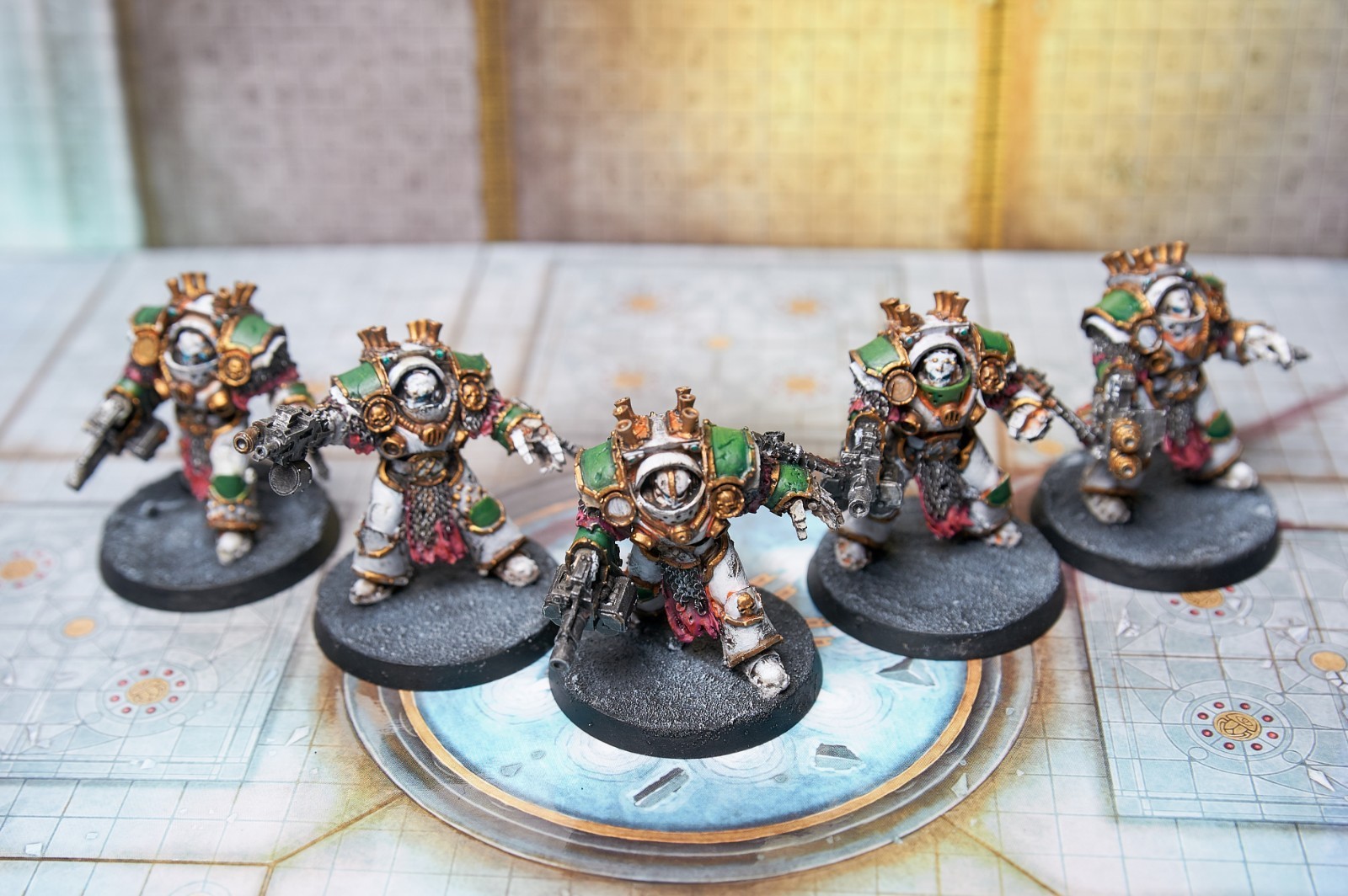 Death Guard Grave Warden Terminators painted Warhammer 40k | eBay