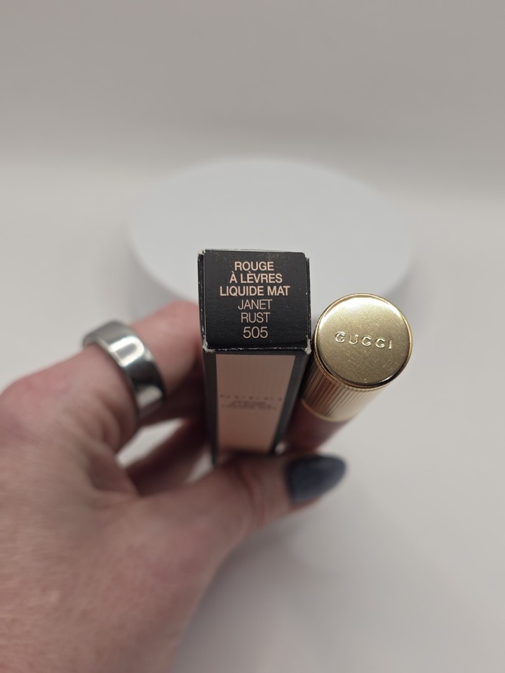 Gucci Rouge A Levres Liquid Mat Liquid Matte Lip Color 505 Janet Rust 0 ...