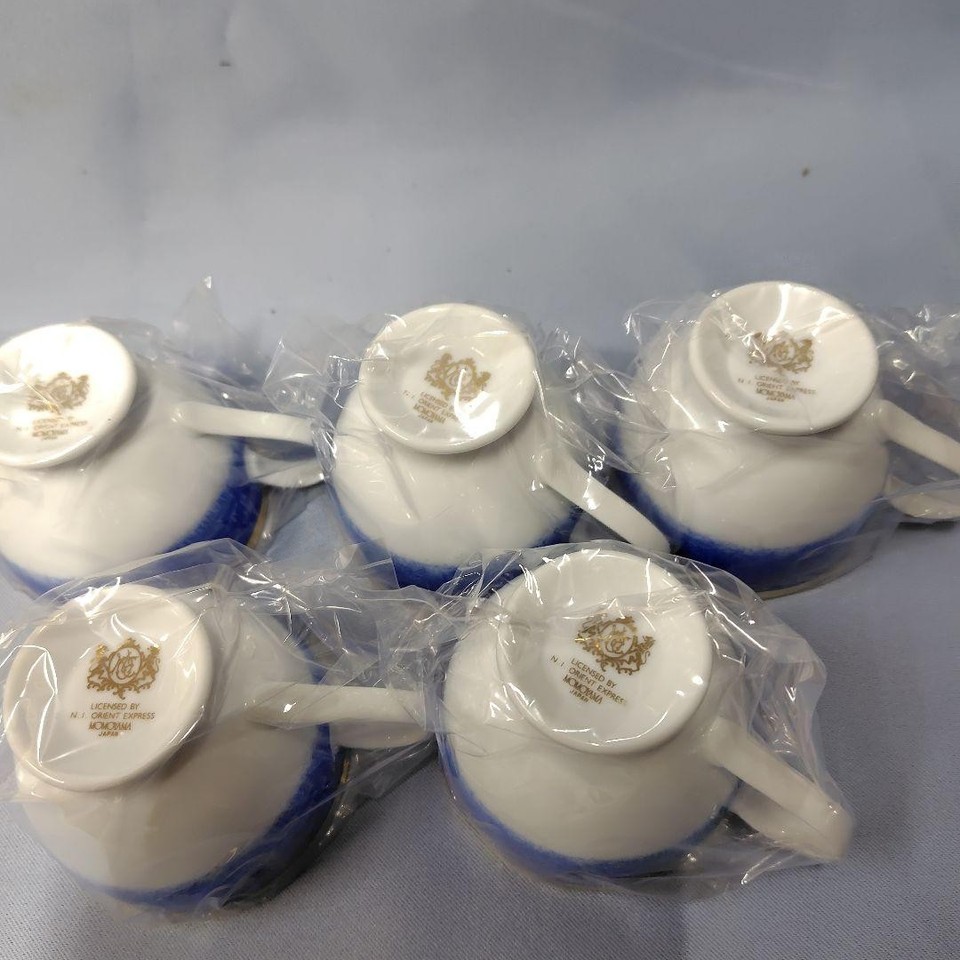 Nostalgie Orient Istanbul Express Cup & Saucer Set of 5 New Shipped ...