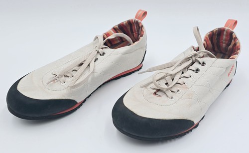 Evolv Tan Canvas Cruzer Climbing Shoes Trax Classics Women's Size 6.5 ...