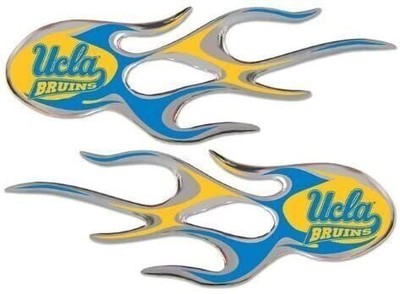 UCLA Bruins Pair of Decal Sticker Emblem, Air Puffed Raised, Micro ...