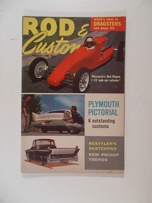 February 1958 Rod & Custom Car Magazine | eBay
