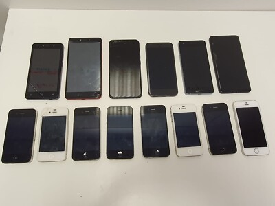 Job Lot 14 x iPhone 5S, 4S, 4, Google Pixel 2XL Faulty Spares/Repairs ...