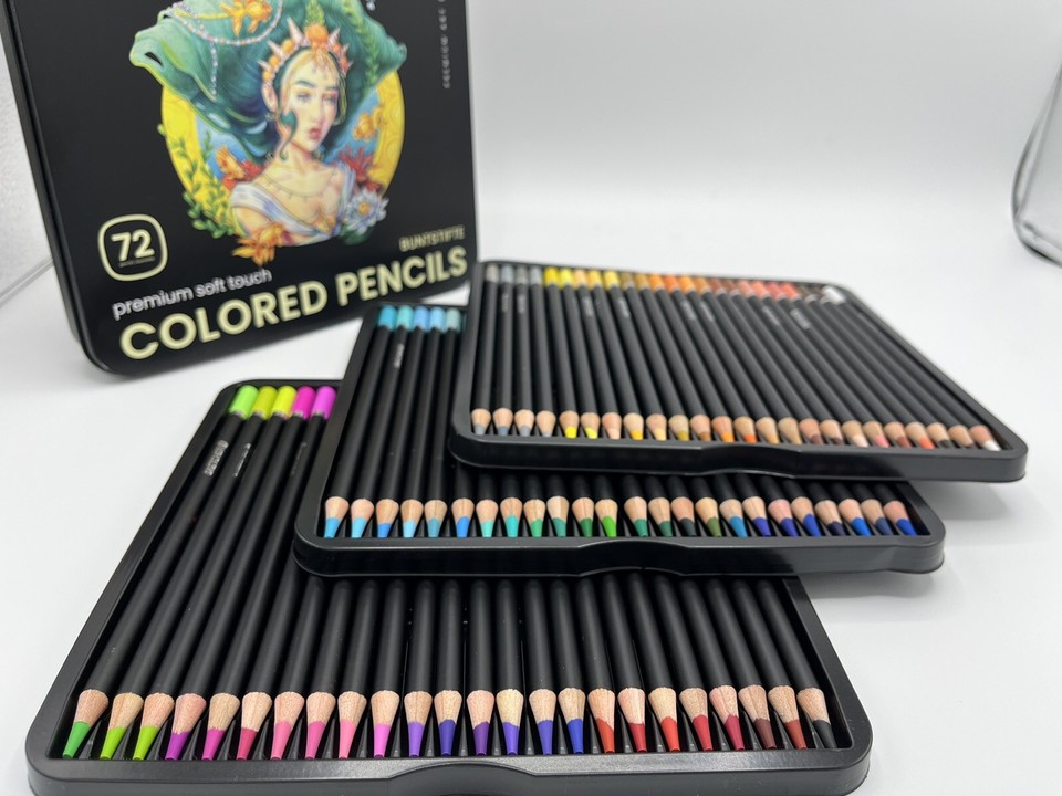Artist Pencils Premier Colored Pencils Complete Set of 72 Assorted ...