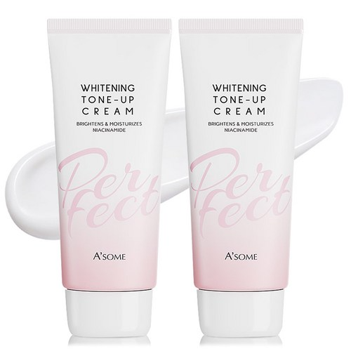 ASOME Perfect Whitening Tone Up Cream 100ml 2EA | eBay
