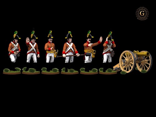 UNPAINTED Napoleonic Austrian Artillery -28mm 1/56 Wargames and ...