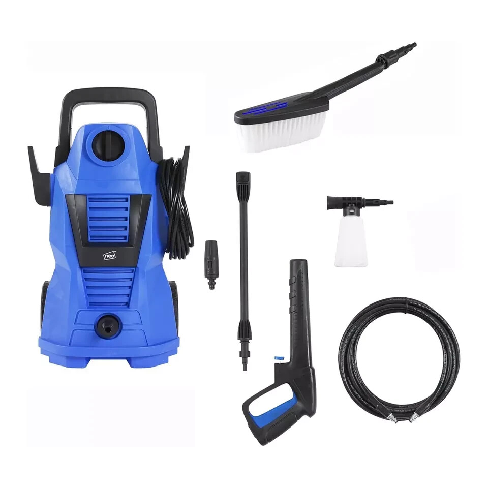 Neo Electric Power Jet Washer 110 Bar High Pressure Patio and Car ...