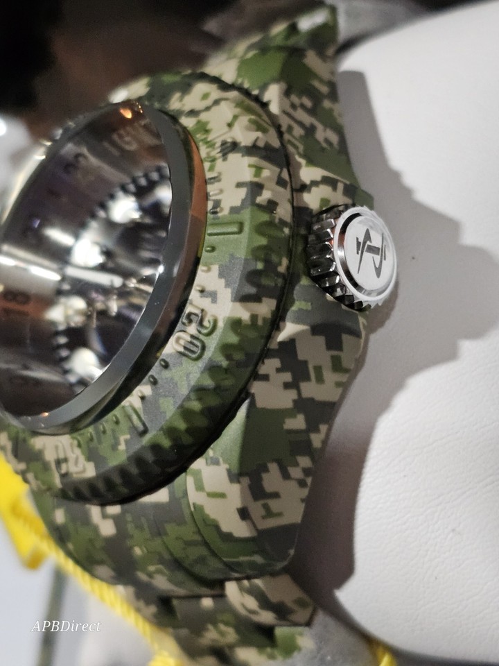 Invicta - HYDROMAX - 1000m - HYDROPLATED Camo GMT - Pro Diver - mens ...