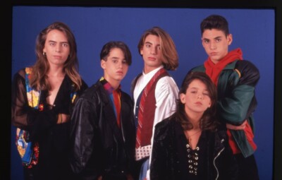 Menudo Puerto Rican Boy Band Striking 1990's Pose Original 35mm ...