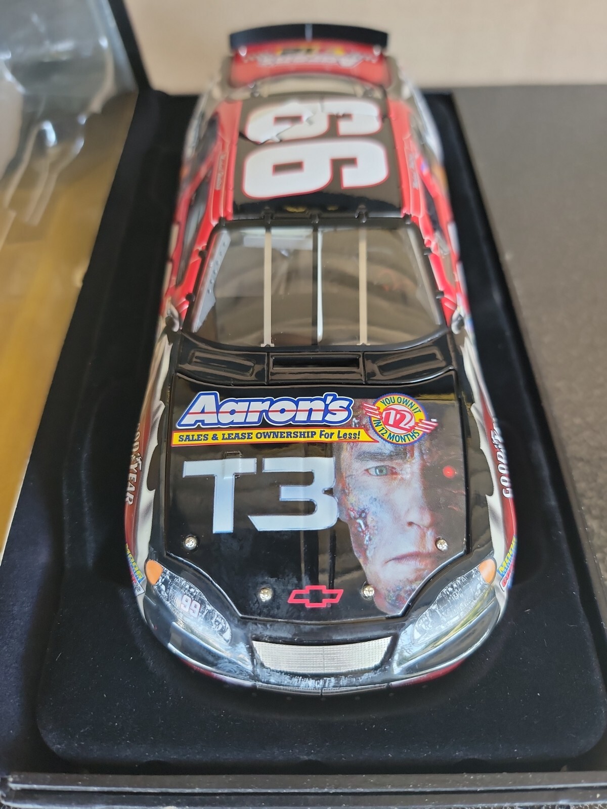 2003 Action RCCA Elite 1:24 #99 Michael Waltrip Aarons Rent Terminator ...