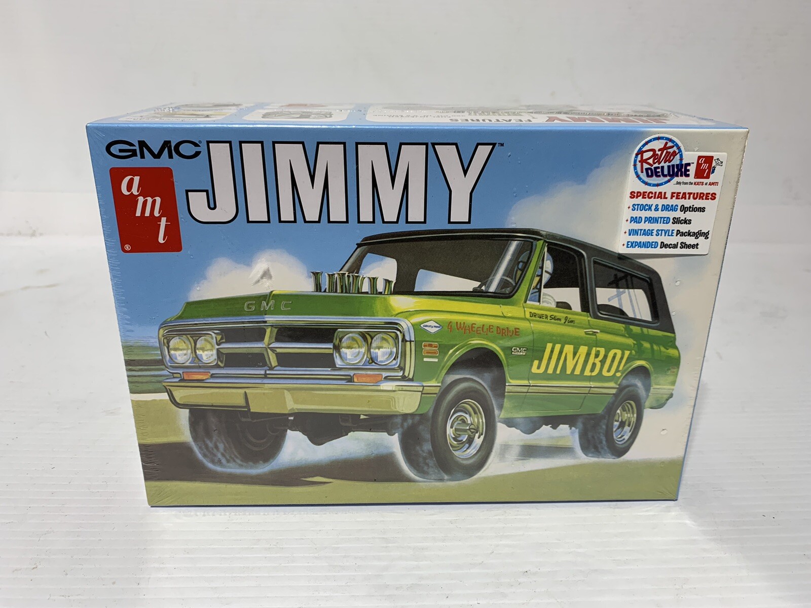 Model Kit 1972 GMC Jimmy Pickup Truck 2-in-1 Kit 1/25 Scale Model AMT ...