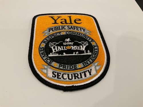 Yale Univ Pub Safety Police Halloween Commemorative State Connecticut ...
