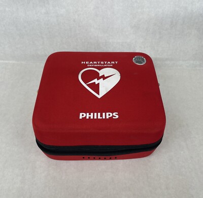 Philips M5066A HeartStart Onsite AED Defibrillator W/ New Pad, NO ...
