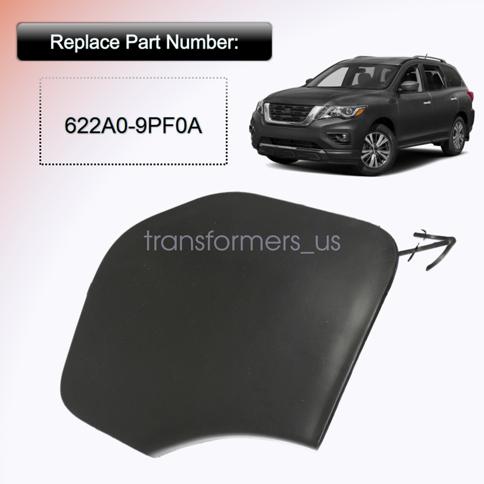 Front Bumper Tow Hook Cover Cap For Nissan Pathfinder 2016-2021 622A0 ...