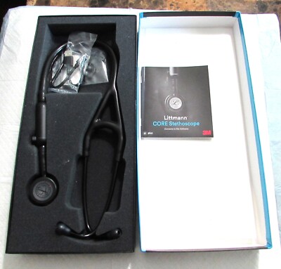 3M EKO Littmann CORE Digital Stethoscope 8480 - Black Matte Tubing | eBay